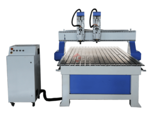 3D Wood Carving 2 heads 2 spindles CNC wood routers for sale |BuyCNC