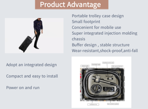 Portable Laser Rust Removal Machine Portable Laser Cleaner - BuyCNC